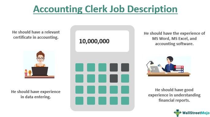 Accounting Clerk Job Description - Meaning, Skills, Responsibilities