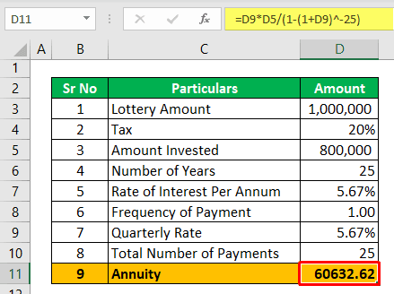 Annuity Calculator - What Is It, Formula, How To Calculate, Uses