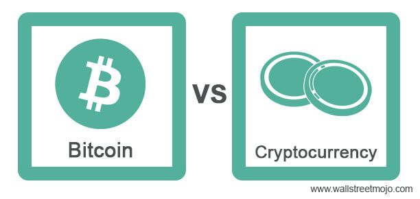 Bitcoin vs Cryptocurrency - Top 5 Differences (Infographics)