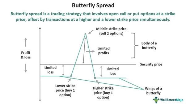 Butterfly Spread - Meaning, Option Strategy, Examples, Payoff