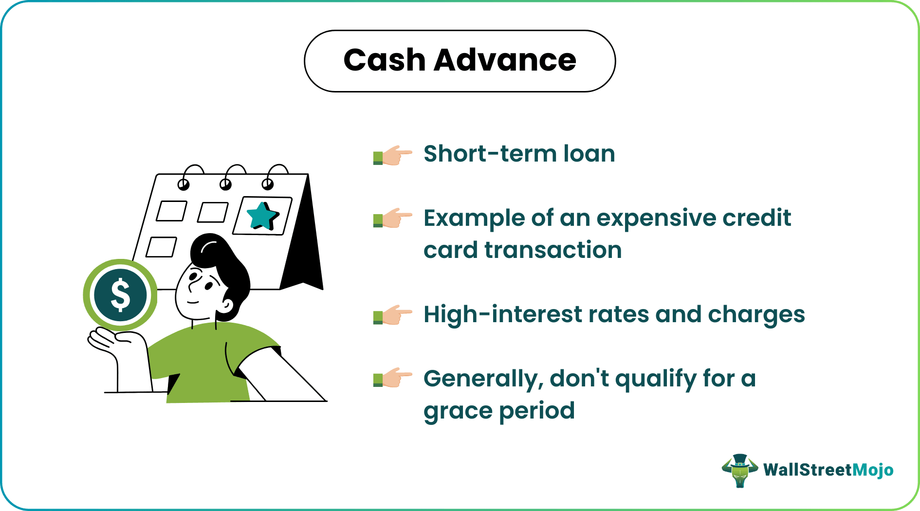Cash Advance - Meaning, Fees, How To Get it On Loan/Credit Card