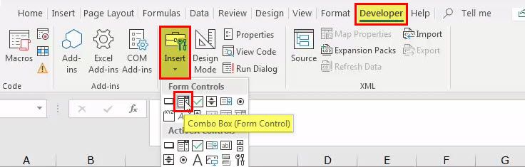 How To Quickly Create Combo Box In Excel