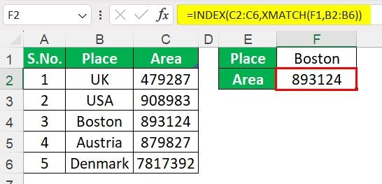 XMATCH In Google Sheets - Syntax, Examples, How to Use?