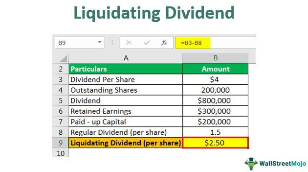 Liquidating Dividend (Definition, Example) | How it Works?
