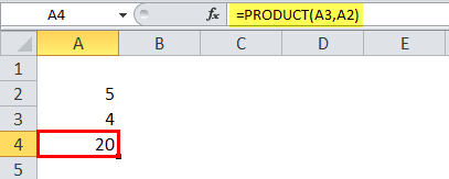 PRODUCT Function in Excel (Formula, Examples) | How to Use?