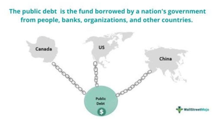 Public Debt - Meaning, Types, Effects, Examples (US, India)