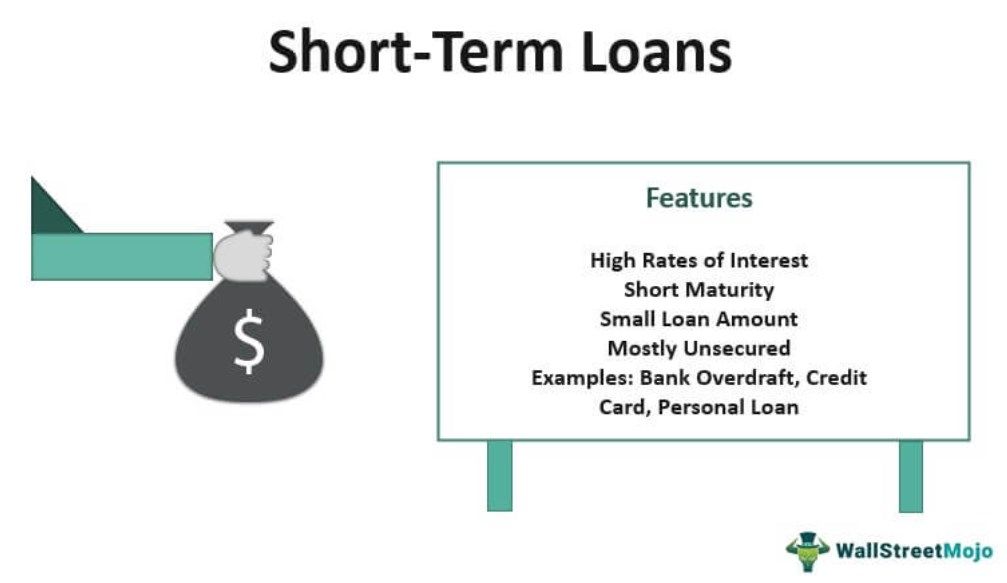 Short Term Loans - Definition, Types, Rates, How it Works?