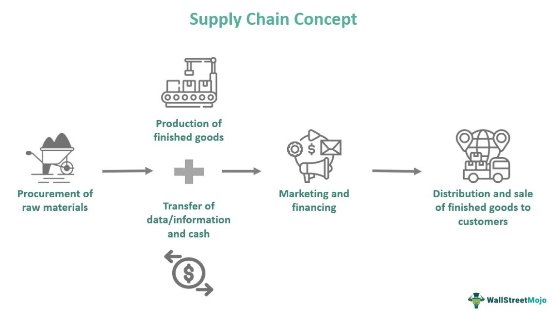 Supply Chain Meaning | (Models, Importance, Examples) | How it Works?