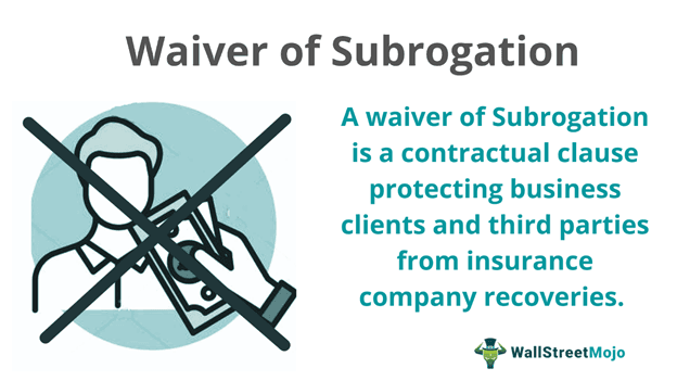 Waiver of Subrogation - Meaning, Examples, Endorsement
