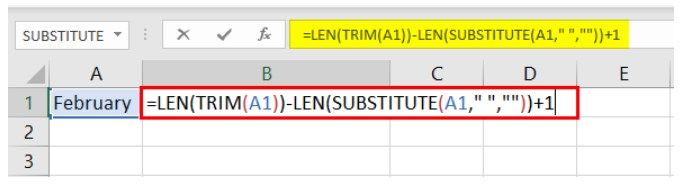 Words Count In Excel Step By Step Formula With Example